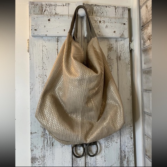 Laura Di Maggio | Bags | Laura Di Maggio Italian Extra Large Metallic ...